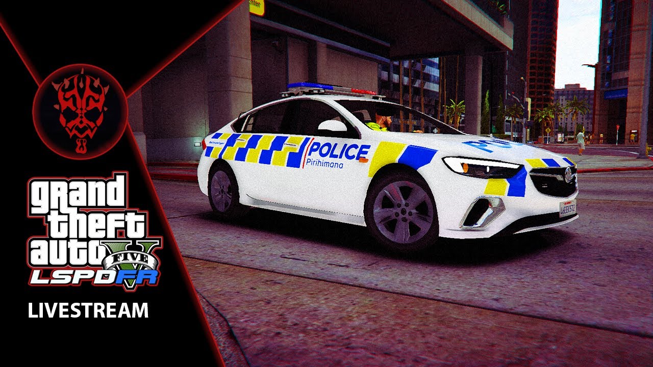 🔴 GTA 5 || LSPDFR New Zealand || Holden ZB Commodore Livestream #1 ...