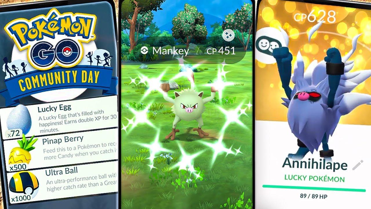Mankey Community Day: 3x Catch XP, Shiny Mankey, and Exclusive Rage ...