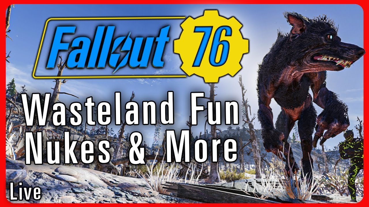 🔴Double Score Event & Having Some Fun In The Wasteland Of Fallout 76 ...