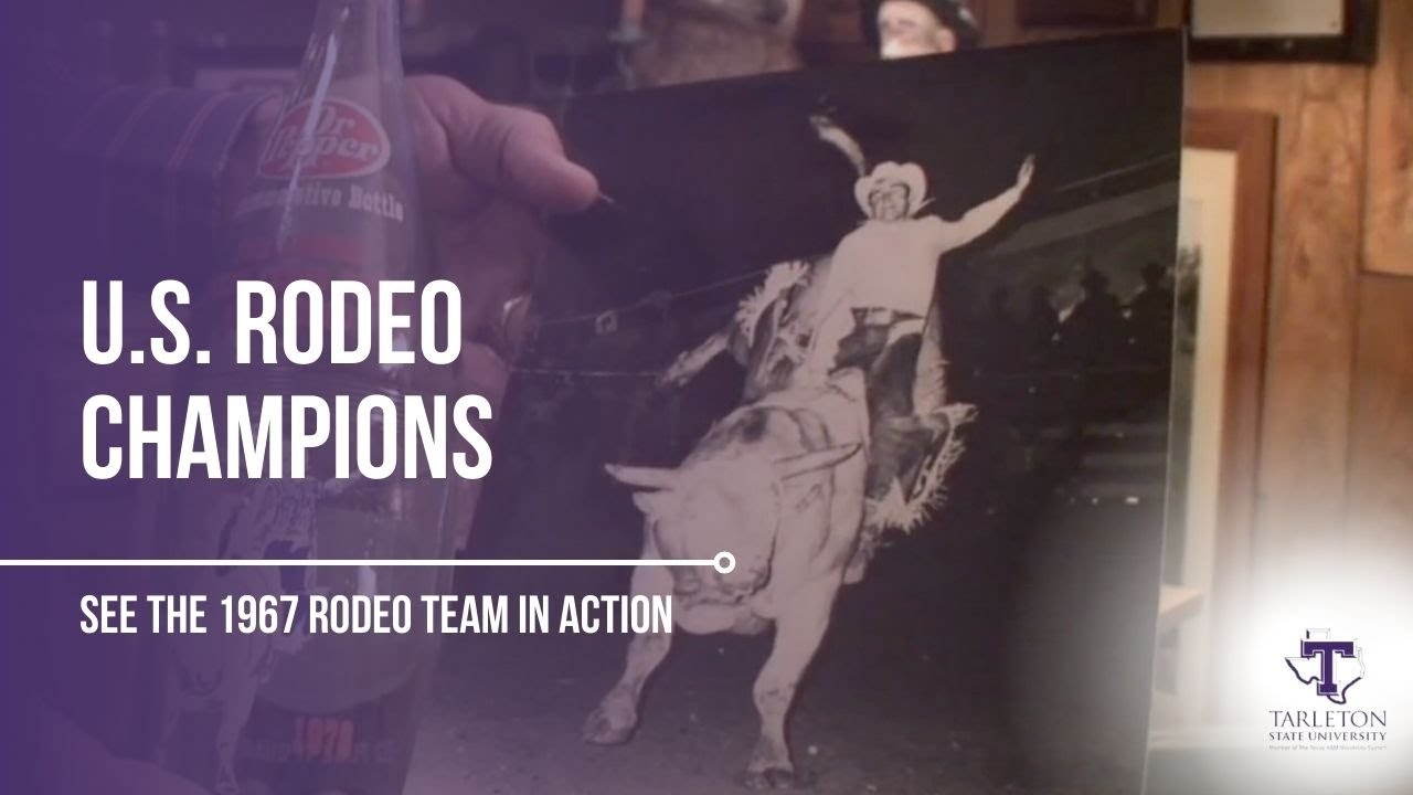1967 Tarleton Rodeo Team- U.S. Champions! - YouTube