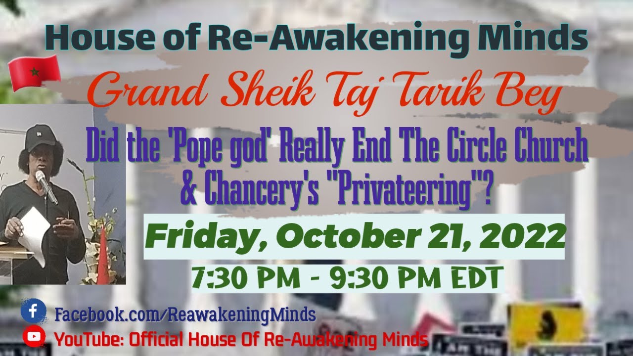 Taj Tarik Bey - Did the 'Pope god' Really End The Circle Church ...