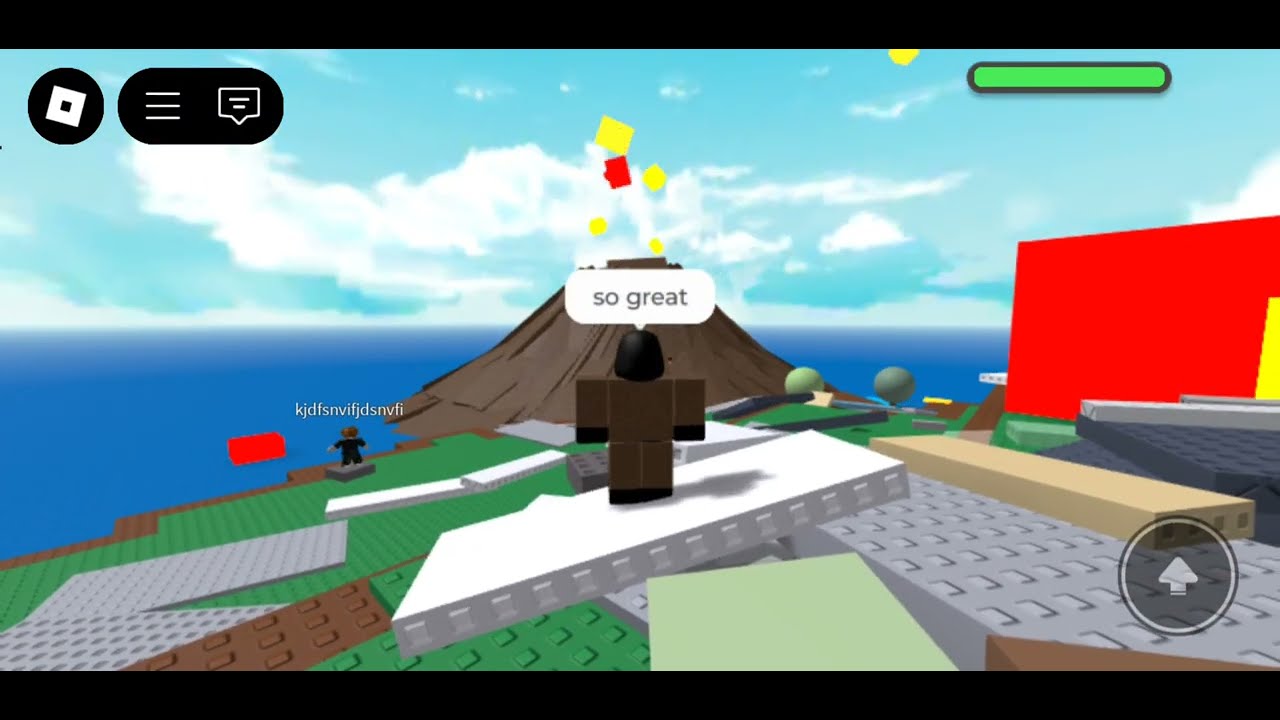 funny mountain explodes house. - YouTube