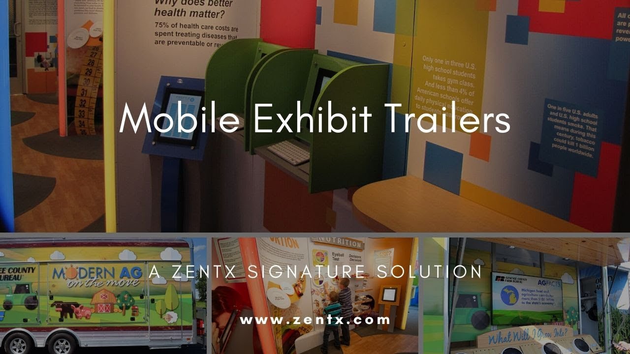 Mobile Exhibit Trailers: A ZENTX Signature Solution - YouTube