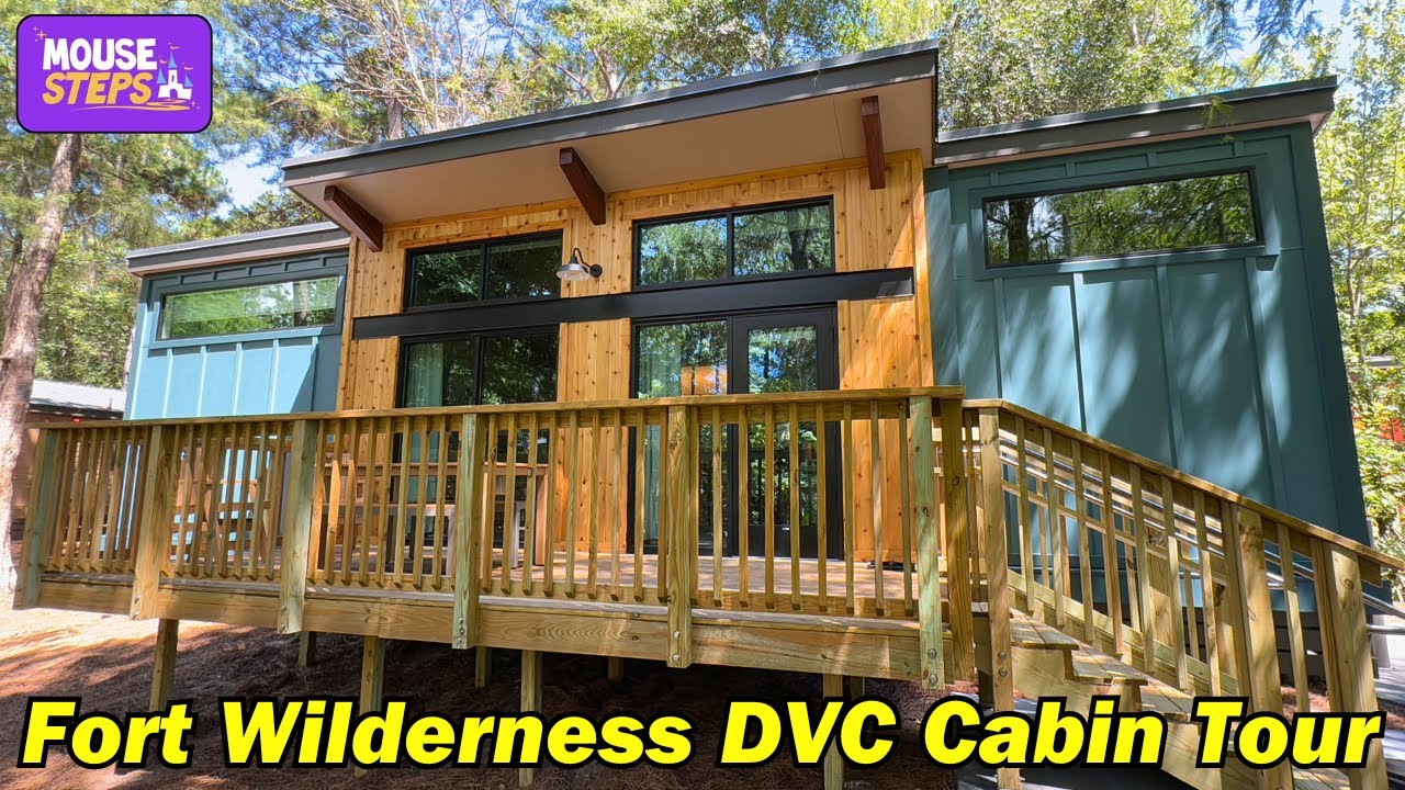The Cabins at Disney's Fort Wilderness Resort 2024: FULL Tour of New ...