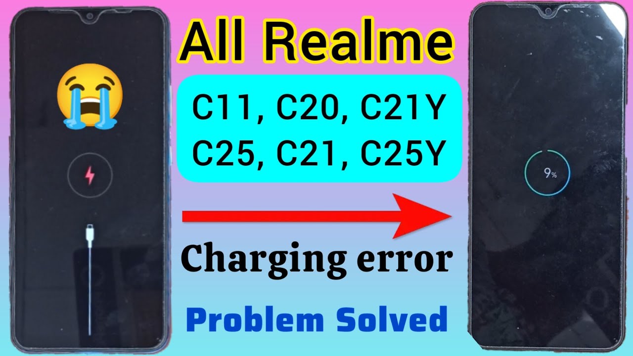Realme C25 Charging Error | Realme C11 Charging Error | Realme C20 ...