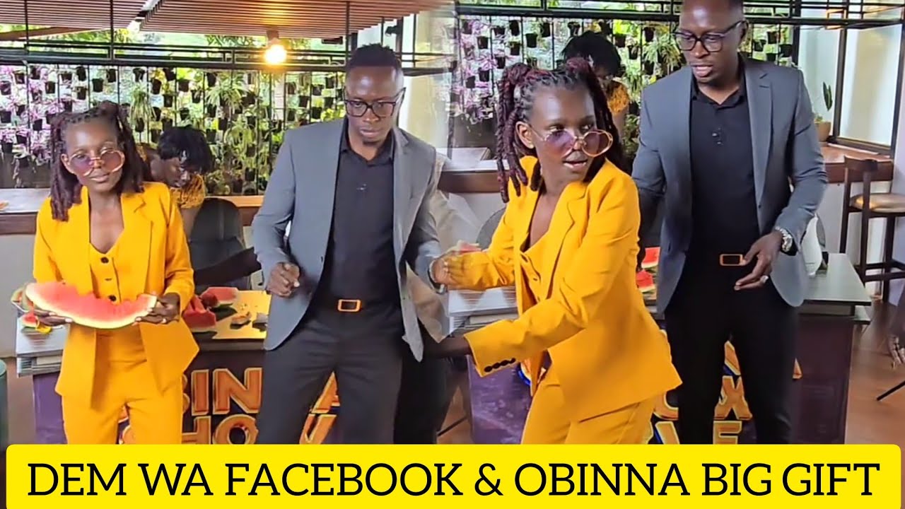 A FAN GIFTS DEM WA FACEBOOK AND OGA OBINNA LIVE ON THE SHOW | OBINNA ...