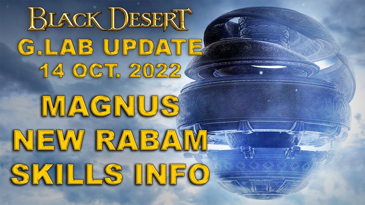 BDO | Global Lab - OFFICIAL MAGNUS DETAILS & RABAM SKILLS ' 14 Oct. 2022 ' - YouTube