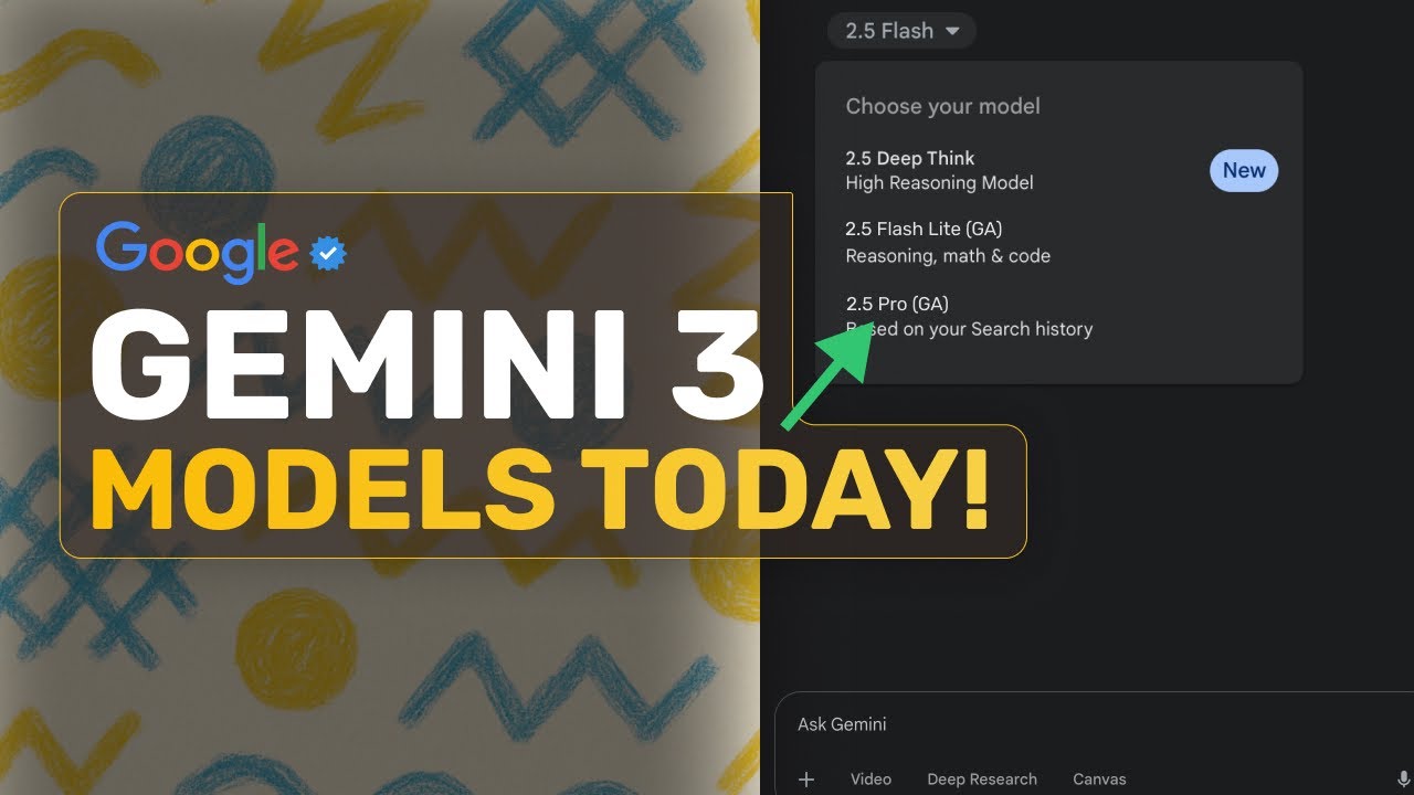 Gemini's 3 NEW Models are launching today! - YouTube