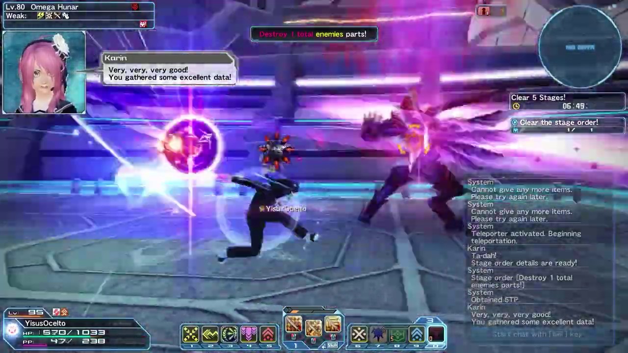 [PSO2] [Ph Katana] XQ: Phanatical Phantoms - 6'49 - YouTube