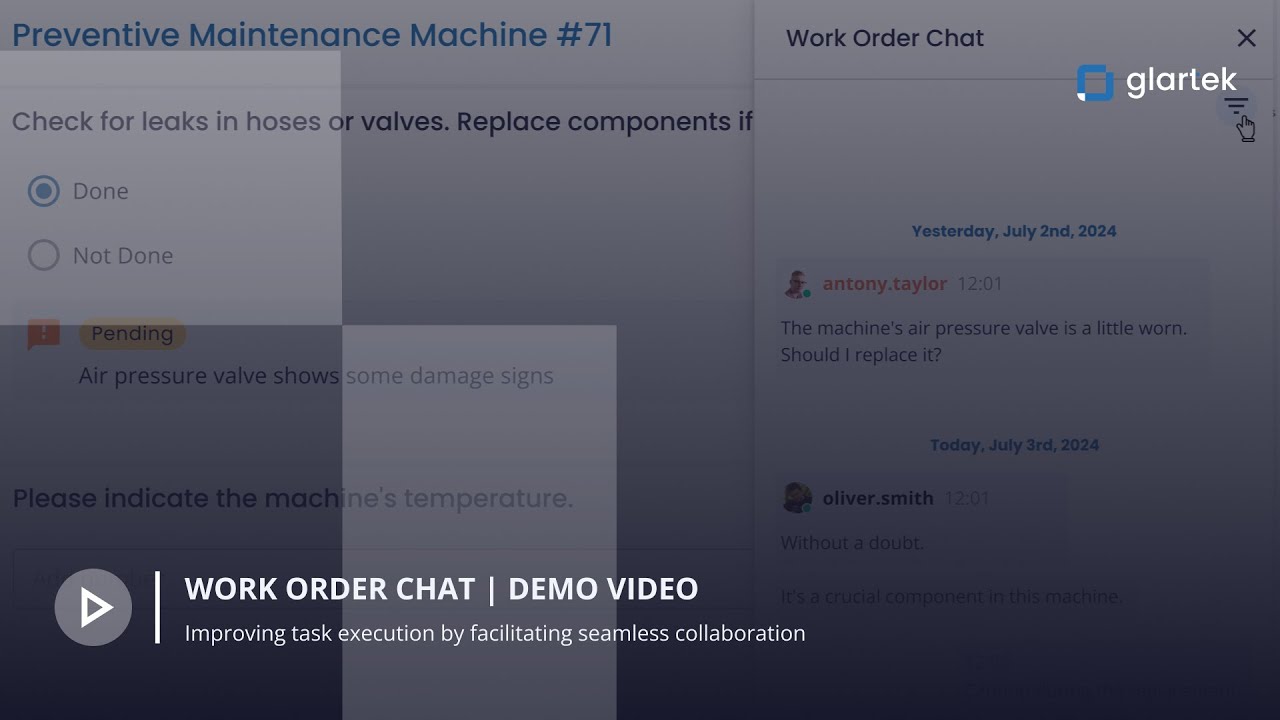 Work Order Chat | Demo Video - YouTube