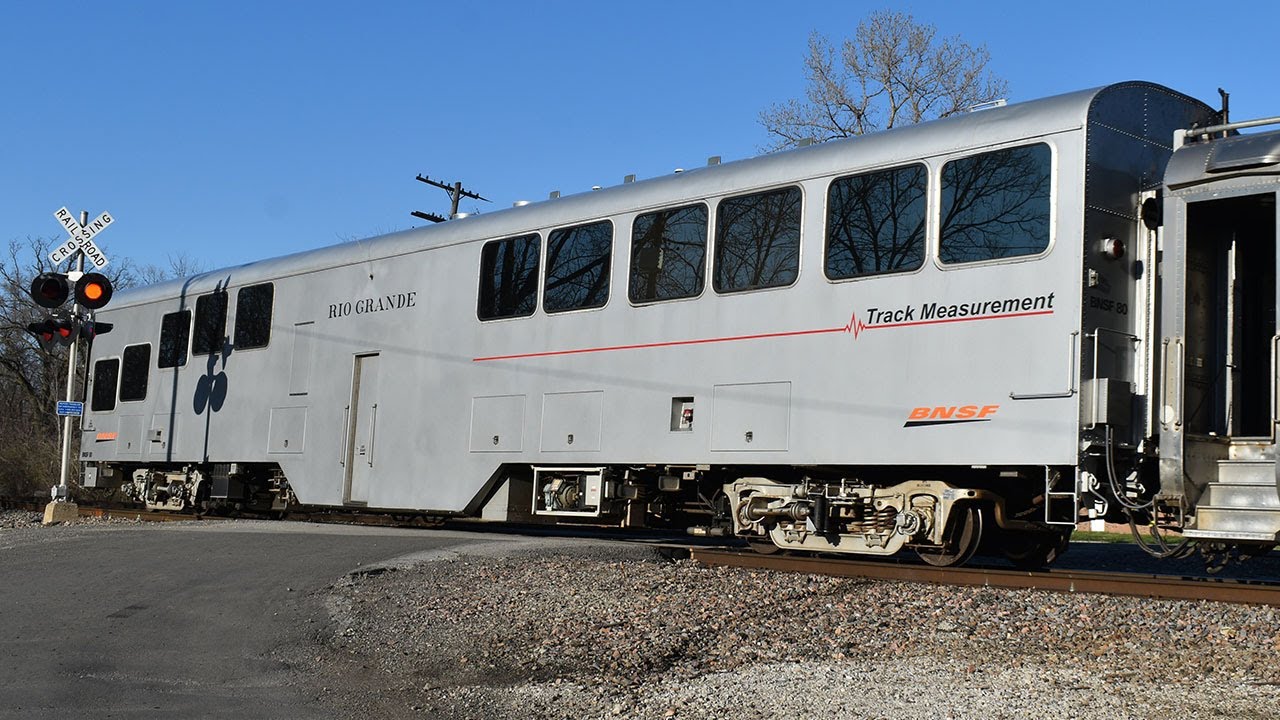 BNSF UGALPAD Inspection Train - YouTube