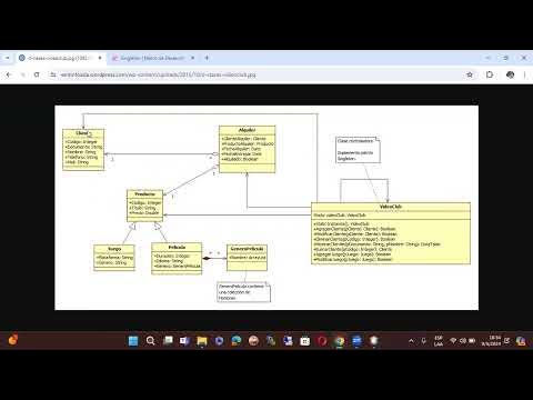 Codificación de Diagrama de Clases UML Completo en Java. Ejemplo Video ...