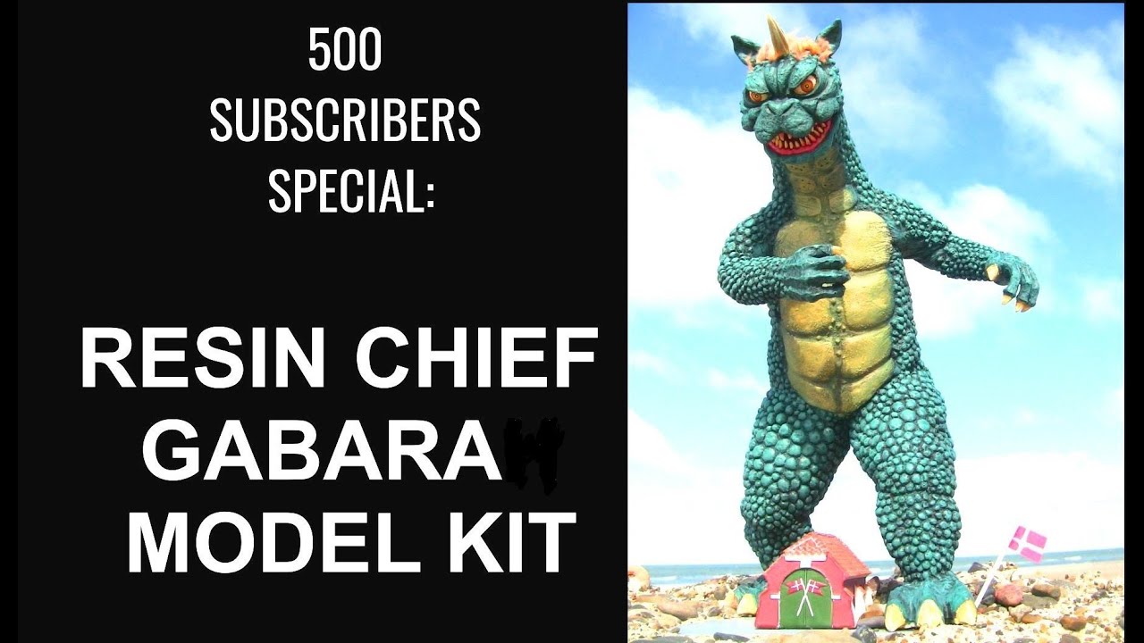 500 subscribers special: review of the 30 cm Resin Chief kit „GABARA ...