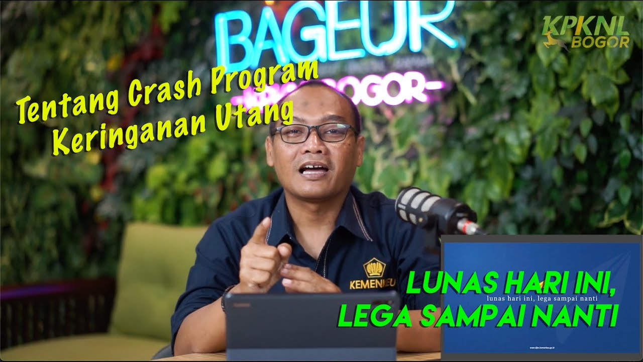 Teropong Eps 5 - Crash Program Keringanan Utang - YouTube