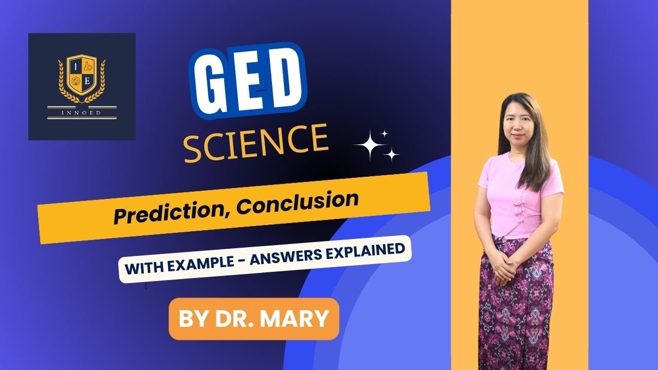 GED Science - Prediction, Conclusion with examples - YouTube