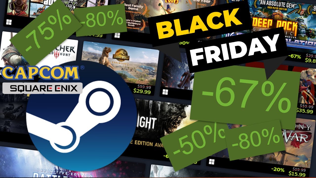 Steam Deals Are INSANE This Black Friday — Best Games to Buy! - YouTube