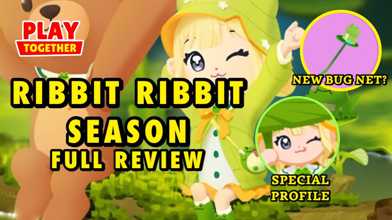 RIBBIT RIBBIT SEASON 🐸 NEW PLAY PASS REVIEW #haegin #playtogether - YouTube