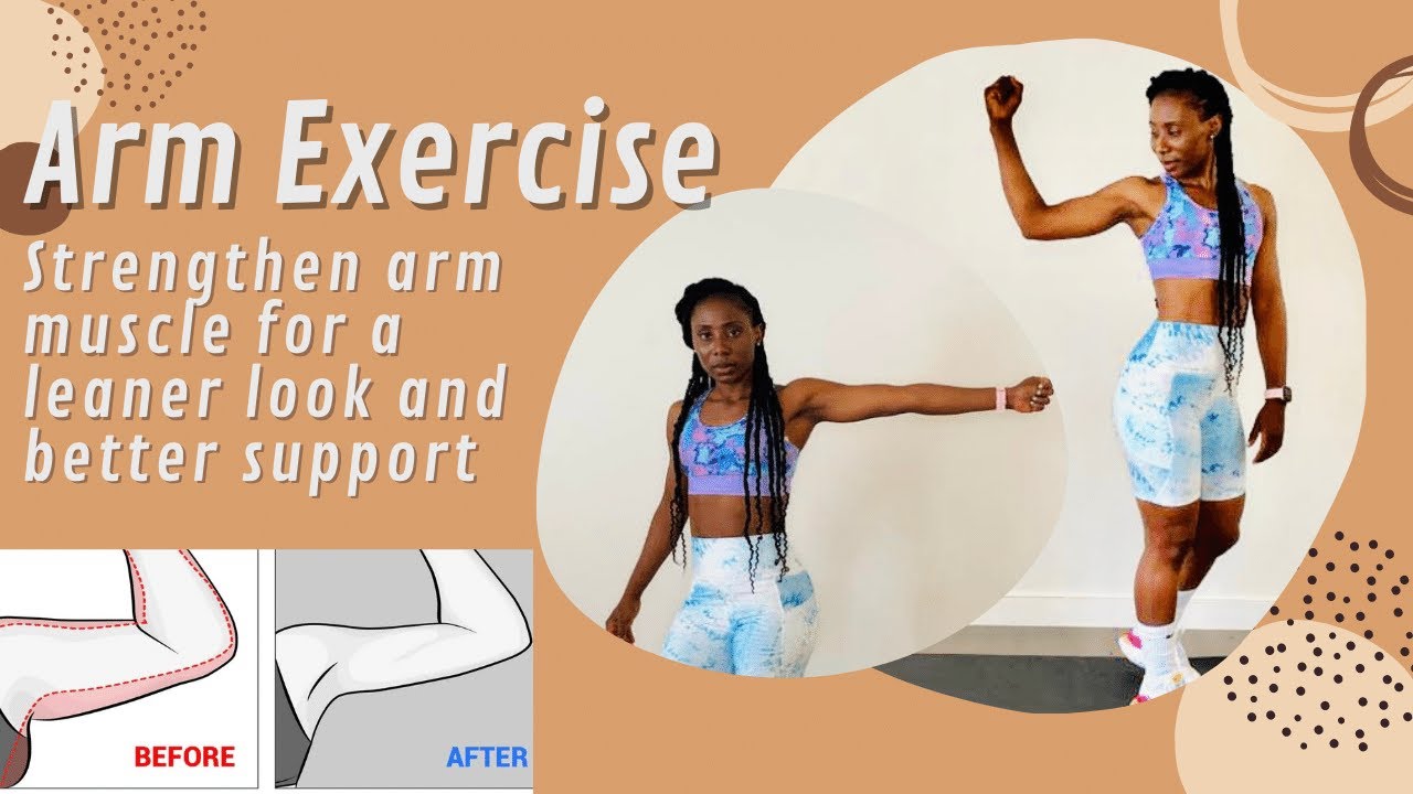 Arm exercise - lean arm, build muscle - YouTube