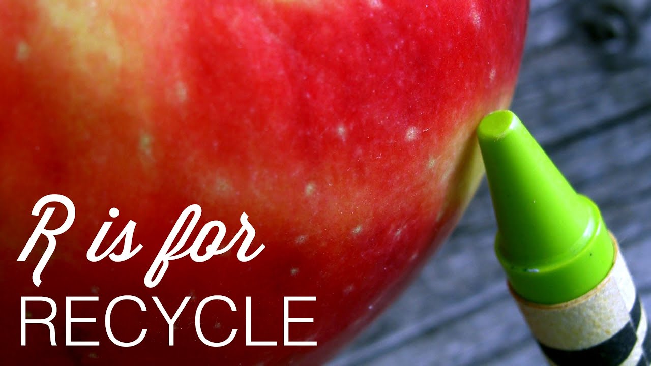 R is for Recycle: ABCs of Simple Scrapbooking - YouTube