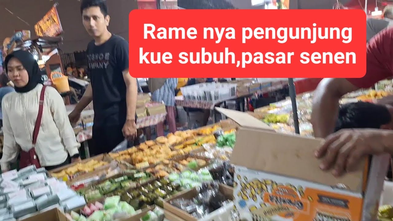 Sangat rame pengunjung Kue Subuh pasar Senen Jakarta - YouTube