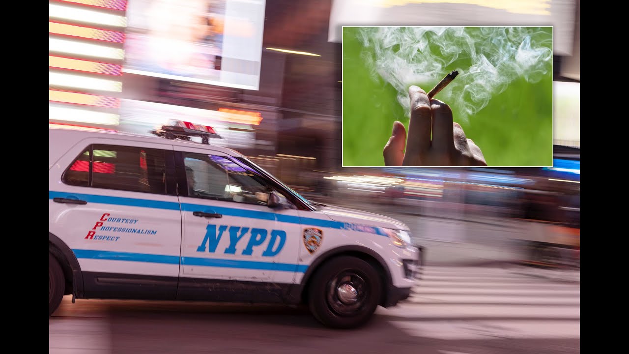 NYPD gives cops new orders to let people smoke weed in public - YouTube