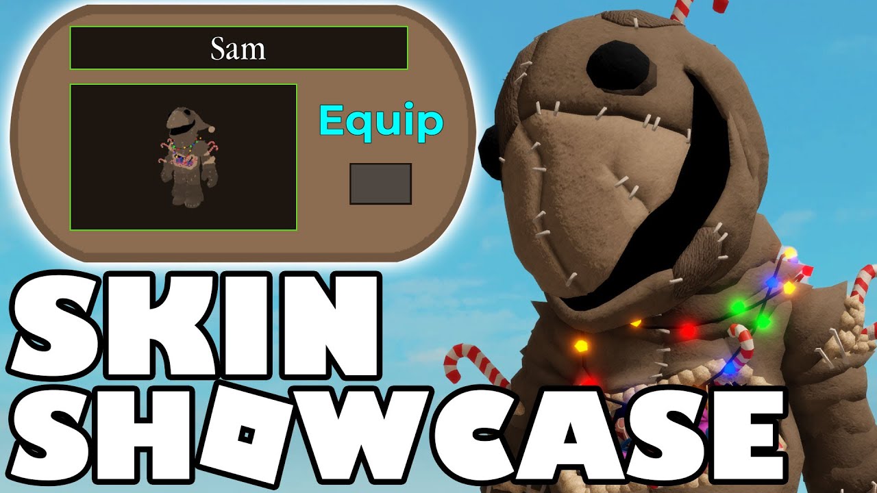NEW PIGGY SAM SKIN SHOWCASE (All Secrets) [Paranormal Pigmas Distorted ...