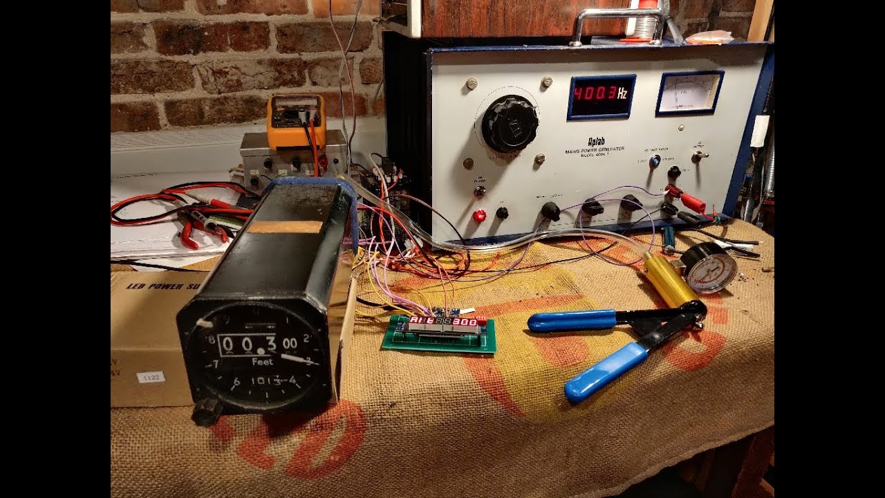 Altimeter Vacuum test - YouTube