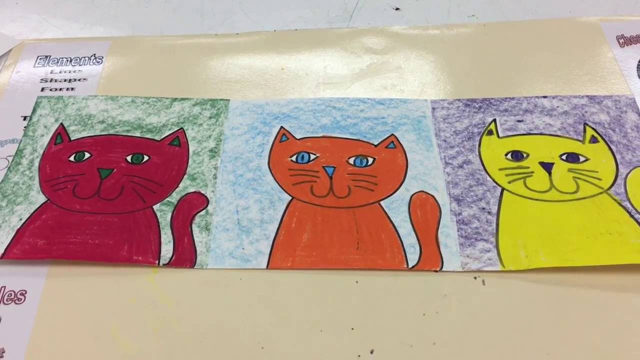Complementary Color Cats - YouTube