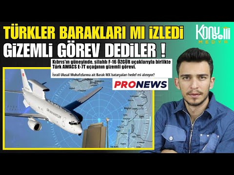 Yunan Panik ! Türkler İsrail'in Radarlarını Hedef Alıp Döndü İddası !!