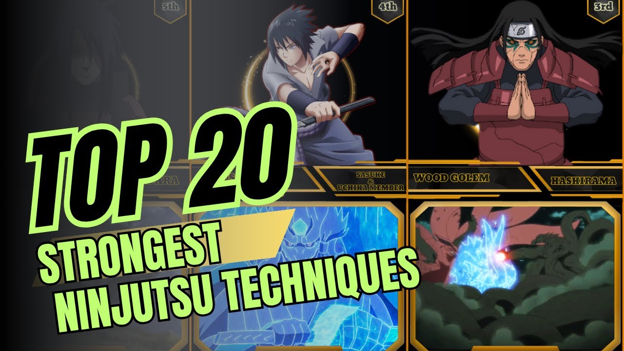 Top 20 STRONGEST NINJUTSU TECHNIQUES 2025 📍🥇🥈🥉 - YouTube