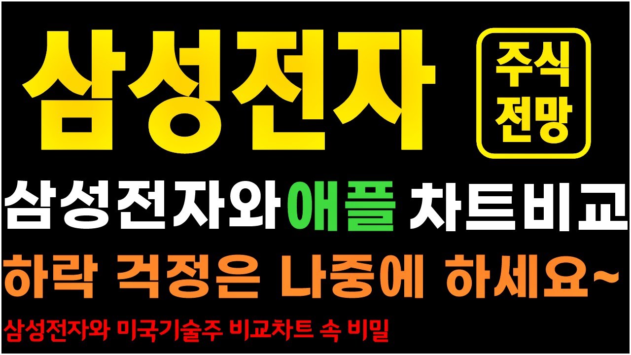 삼성전자 주식 전망 삼성전자 주가 차트 정배열 연기금 매수 전고점 돌파 주도주들의 휴식 목표가 상향 Youtube