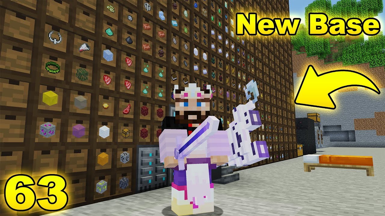 Minecraft: Vault Hunters 1.18 | I MOVED To MY NEW MEGA BASE! | Ep. 63 ...