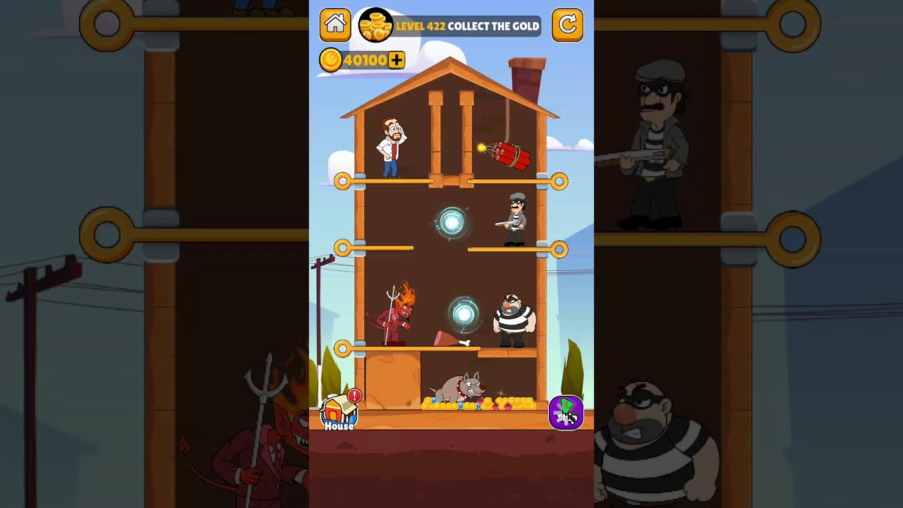 Home pin how to loot level 422 Gameplay Solution - YouTube