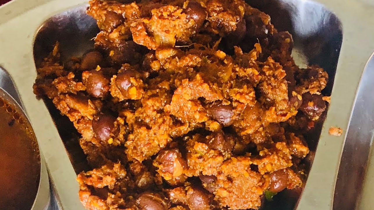 Kadle balyar sukka | ಕಡ್ಲೆ ಬಾಲ್ಯಾರ್ ಸುಕ್ಕ |dry shark fish curry - YouTube