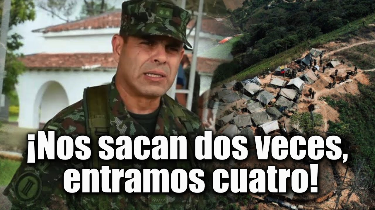 🇨🇴 Gral. Federico Mejía: respuesta militar en Cauca ¡nos sacan dos ...