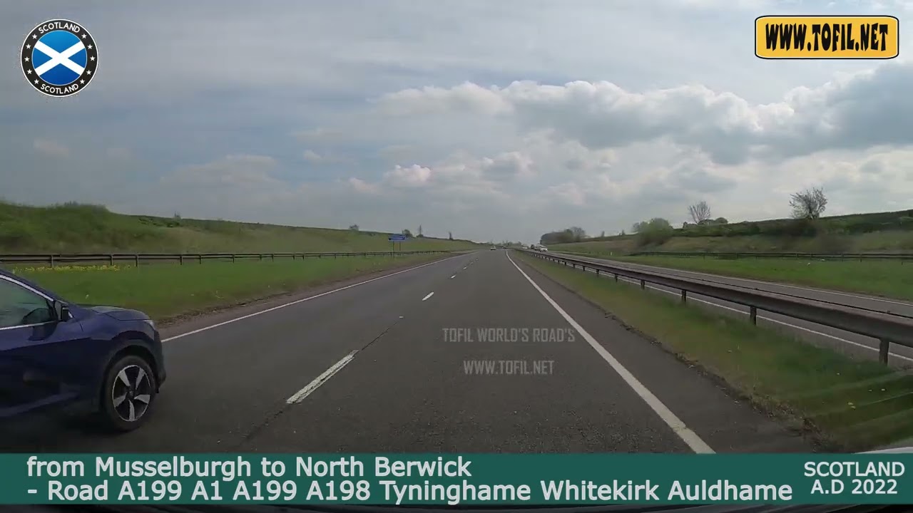 from Musselburgh to North Berwick Road A199 A1 A199 A198 Tyninghame ...