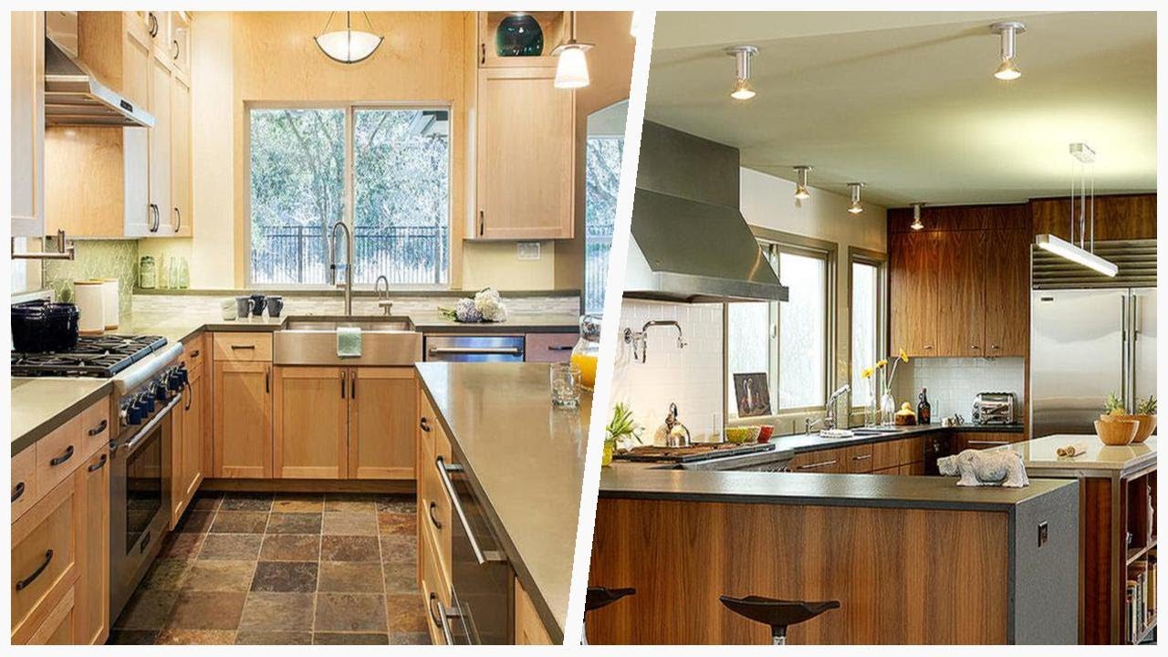 75 All Islands Slate Floor Kitchen Design Ideas You'll Love 🟡 - YouTube