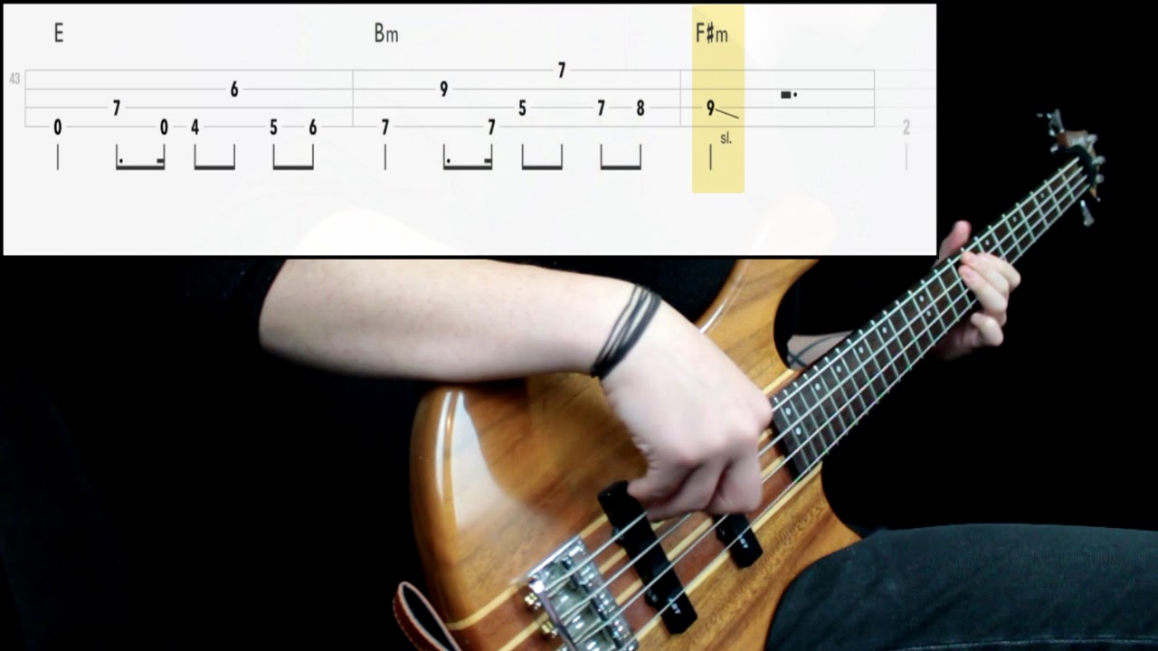 Muse - The Groove (Bass Cover) (Play Along Tabs In Video) - YouTube