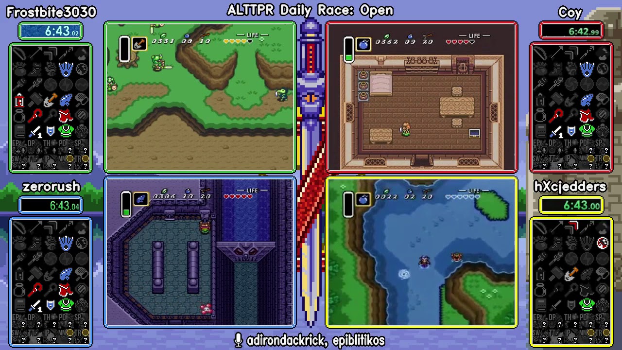 Open 081519. ALTTP Randomizer Daily Race - YouTube