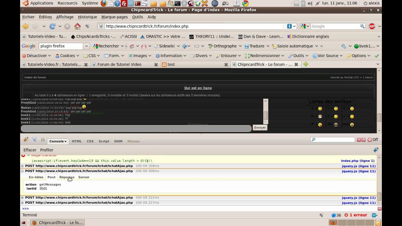 Comment se servir de Firebug pour créer des sites - Tutoriel vidéo ...