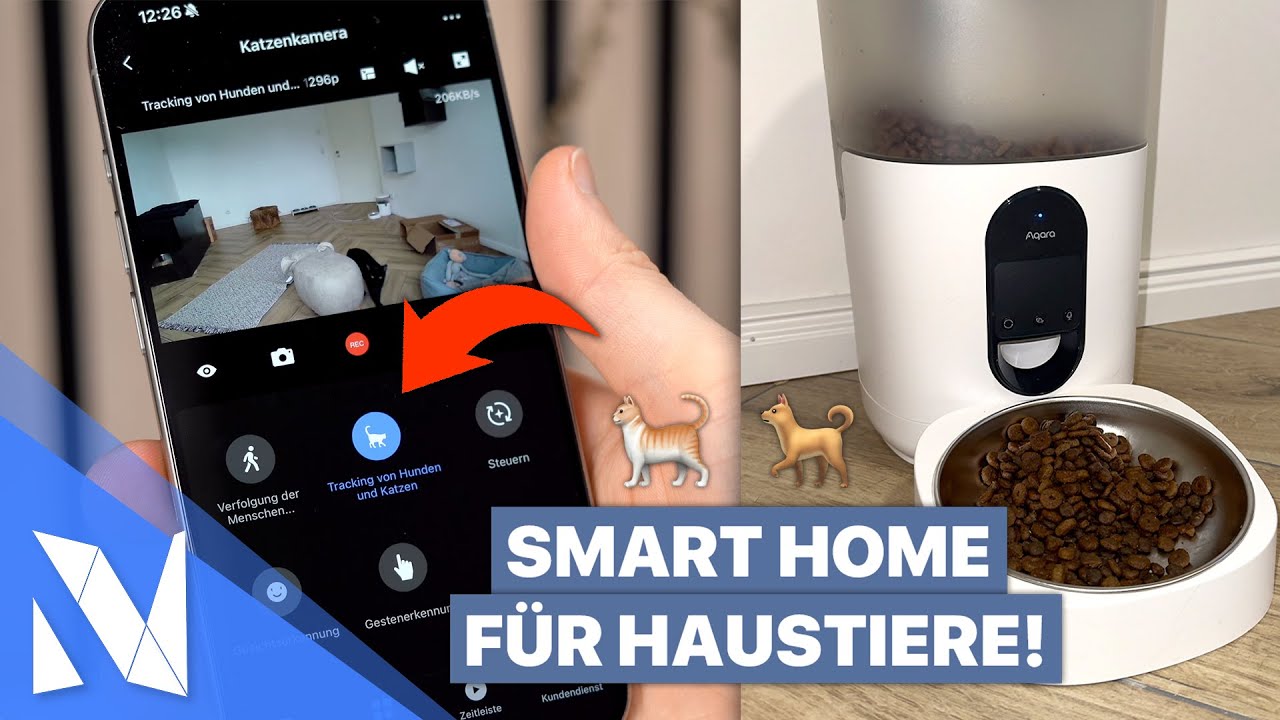 Smart Home Gadgets für Haustiere 🏡🐈 - Aqara G3 Kamera, Futterautomat ...