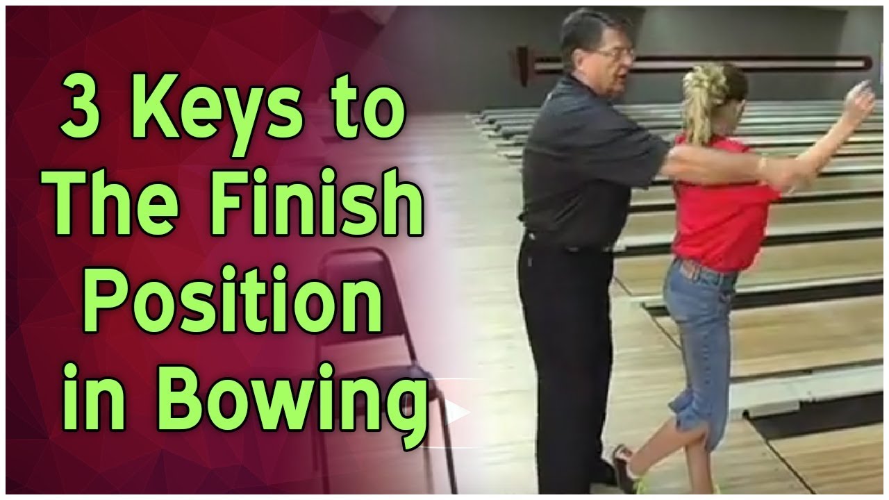 Bowling Fun and Fundamentals for Boys and Girls - The Finish Position ...