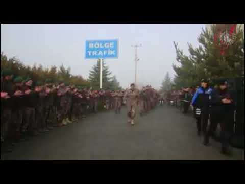 AFRİNE UĞURLANAN ÖZEL HAREKAT POLİSLERİMİZ
