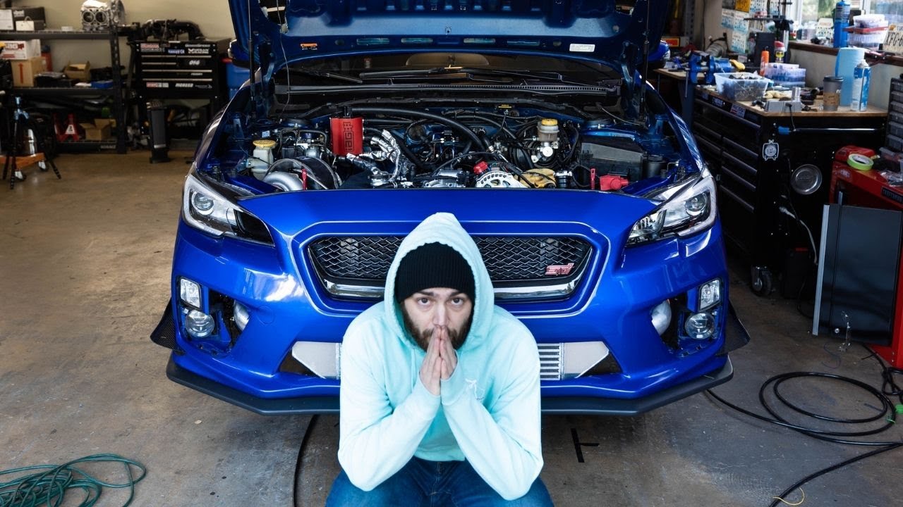 Preparing for the First Start: EG33 Swapped Subaru STI - YouTube