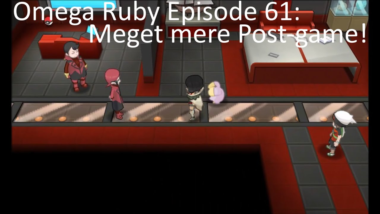Dansk Pokemon Omega Ruby #61 Meget mere Post-game! - YouTube