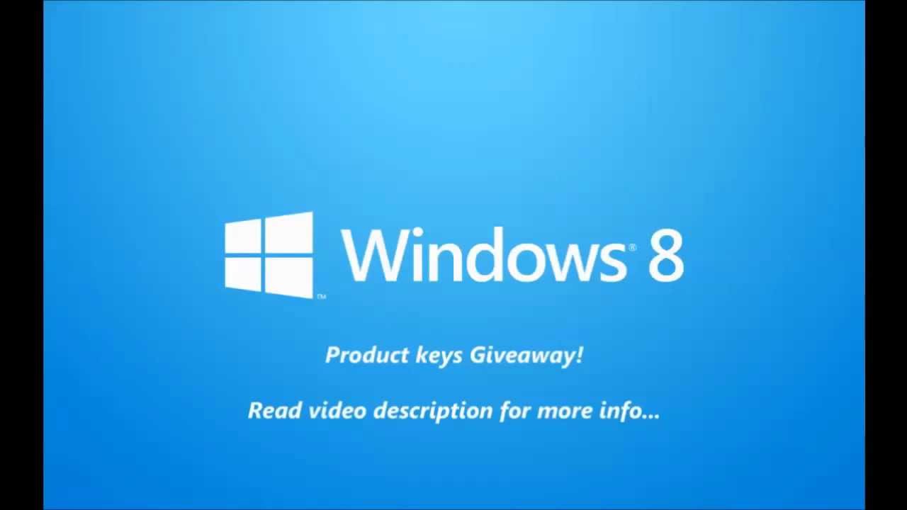 window 8 pro free download product keys - YouTube