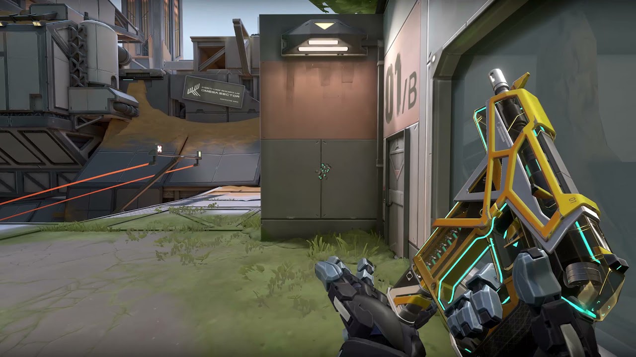 VALORANT skin preview Afterglow Frenzy 05 chroma 03 - YouTube