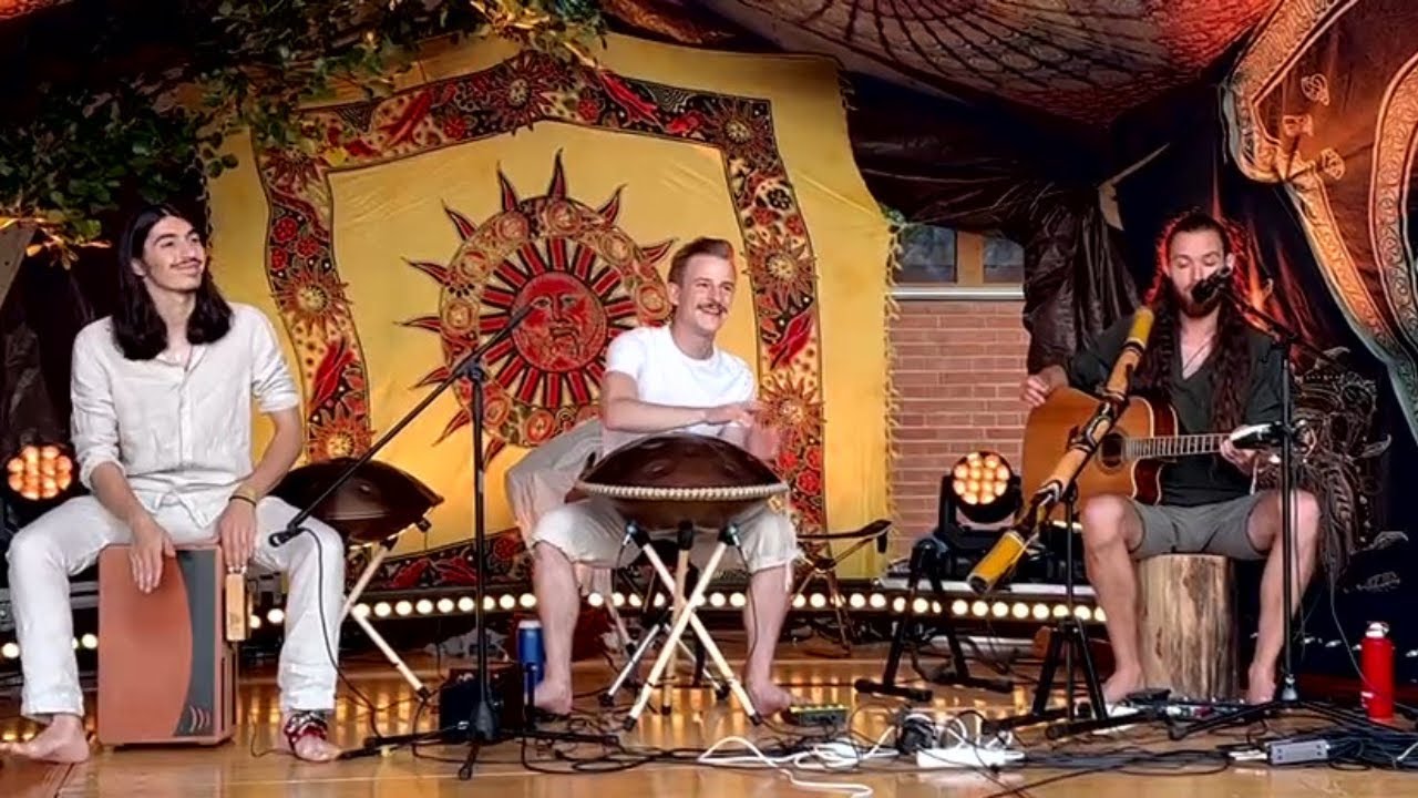 Concert with my handpan band - YouTube