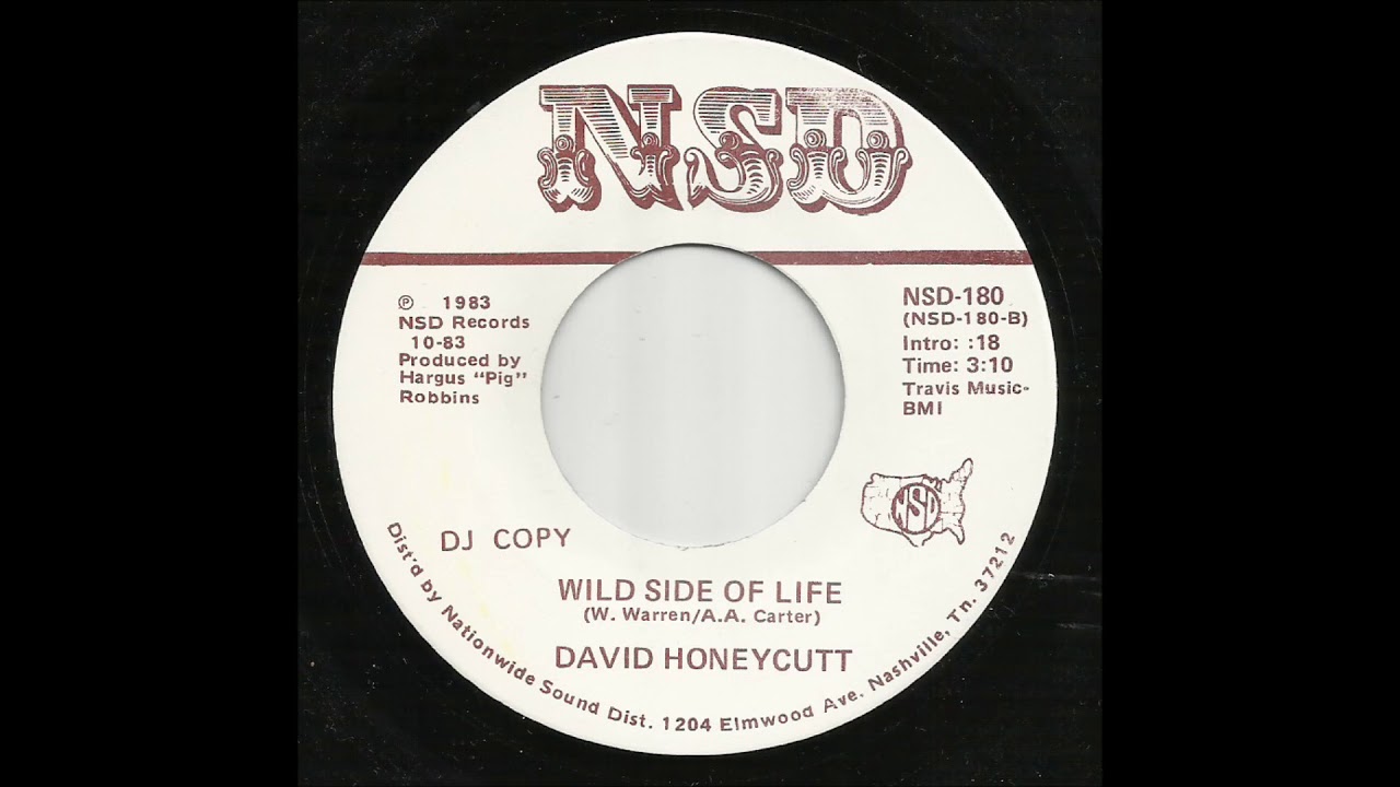 David Honeycutt - Wild Side Of Life - YouTube