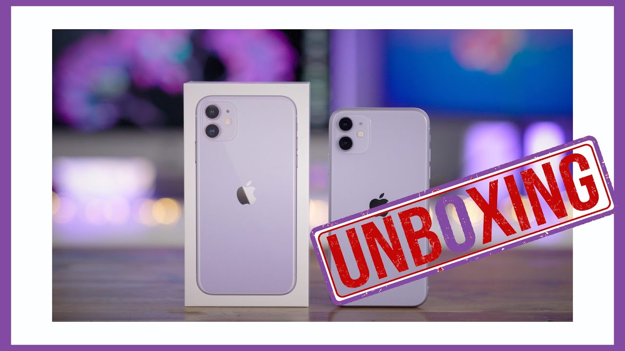 PURPLE IPHONE 11 UNBOXING 🔥🔥 ️ - YouTube